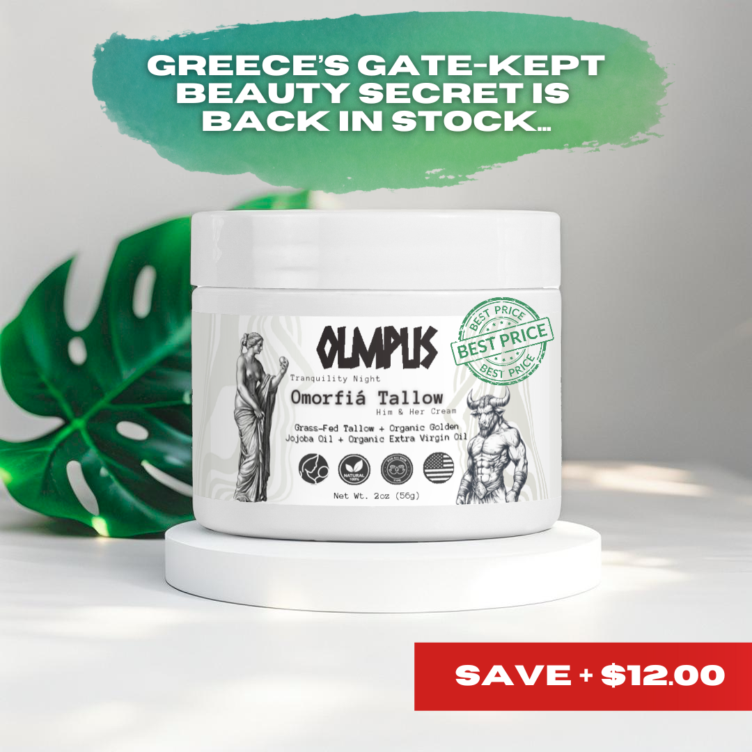 Omorfiá™ Tallow Cream - Tranquility Night Routine – Olmpus®